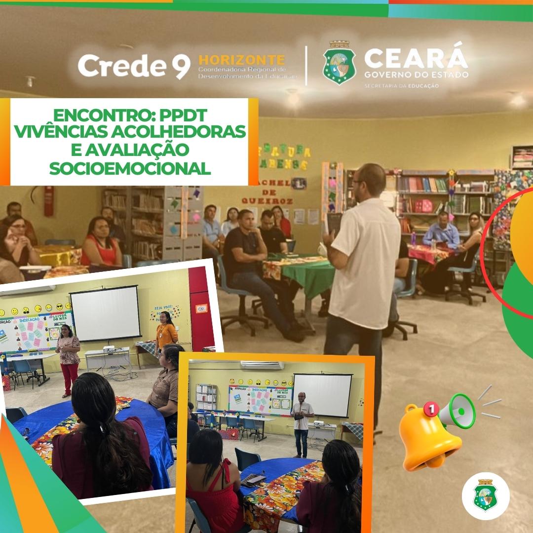 CREDE 9 – Encontro PPDT - vivências acolhedoras e Avaliação ...